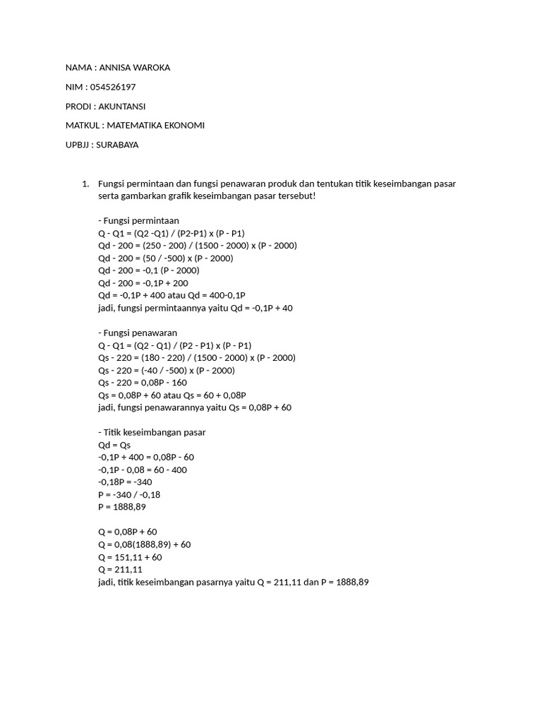 Annisa Waroka Diskusi 4 | PDF