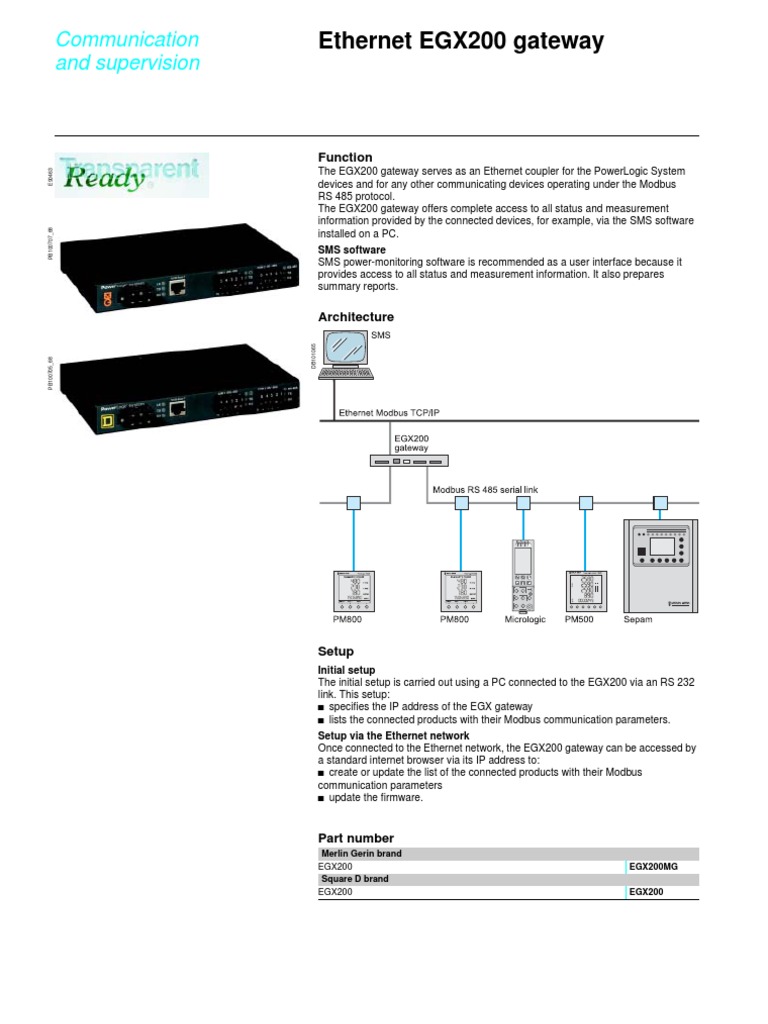EGX - Datasheet | PDF | Gateway (Telecommunications) | Short Message ...