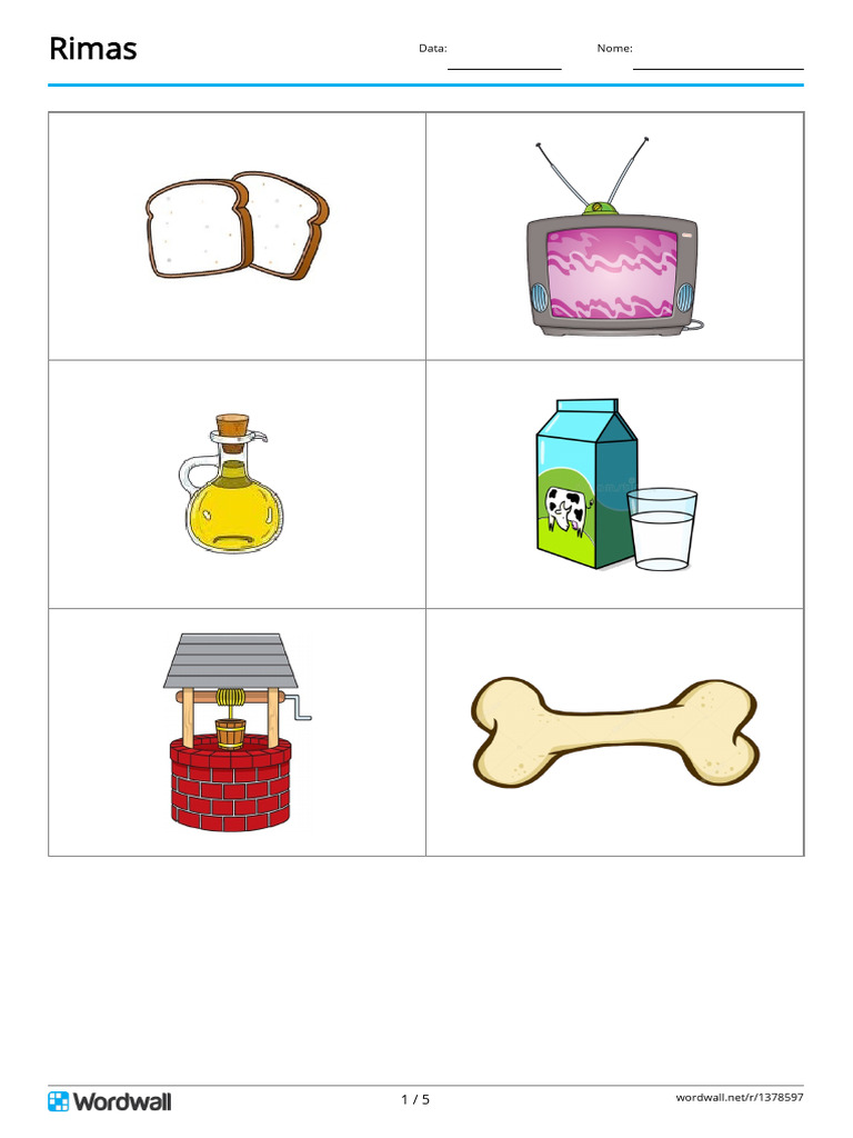 Rimas Flashcards | PDF