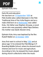 Okomfo Anokye: Life and Legacy | PDF | Ghana