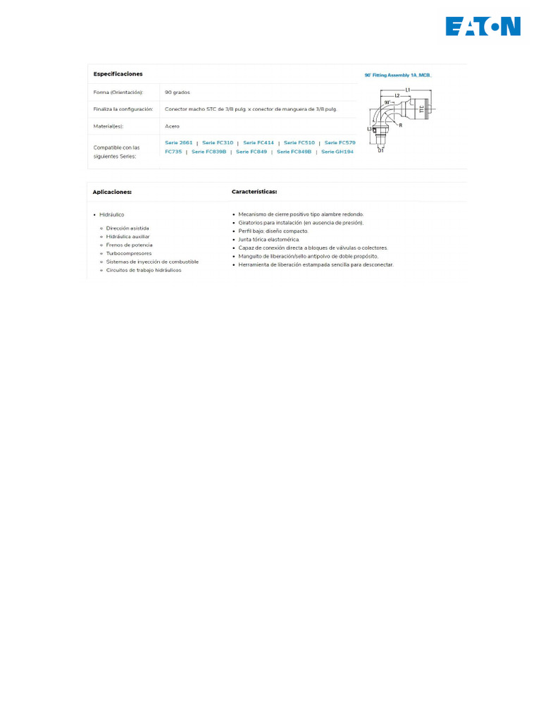 Conector Macho 6 Staple Lock | PDF