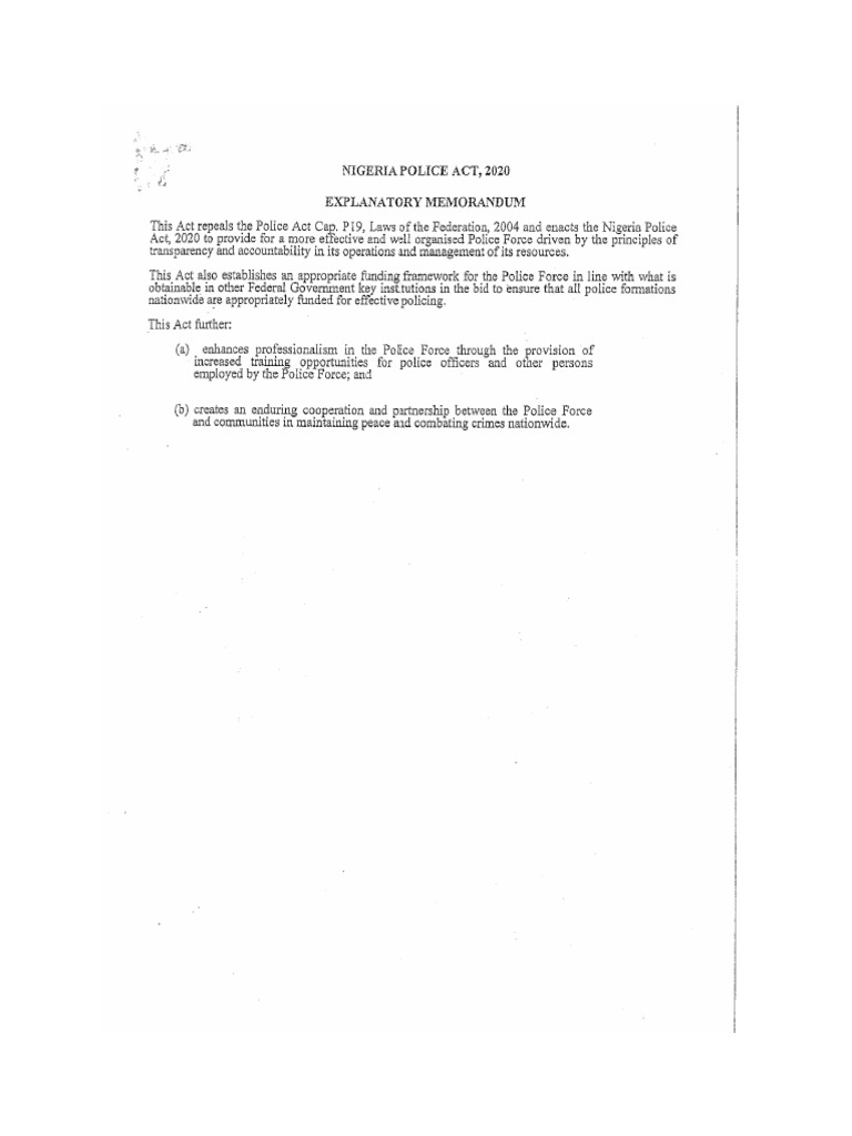Acts of Police | PDF