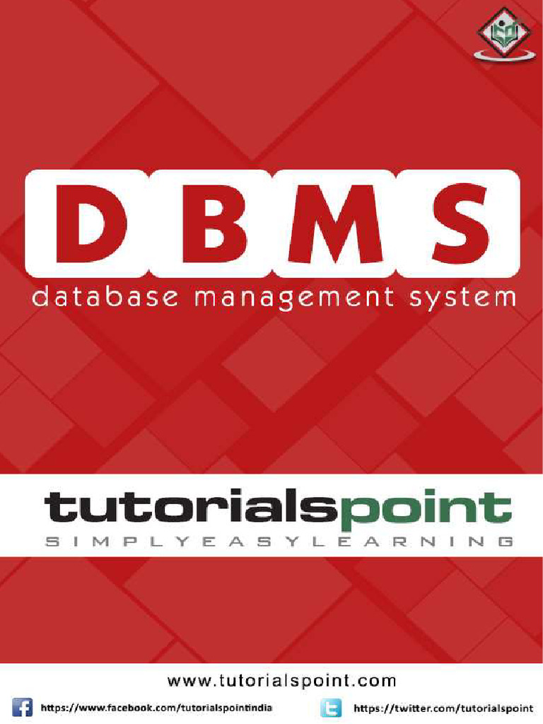 DBMS (TutorialsPoint) | PDF