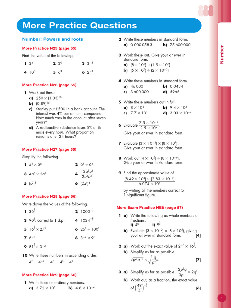 More_Questions Section 2 | PDF | Equations | Quadratic Equation