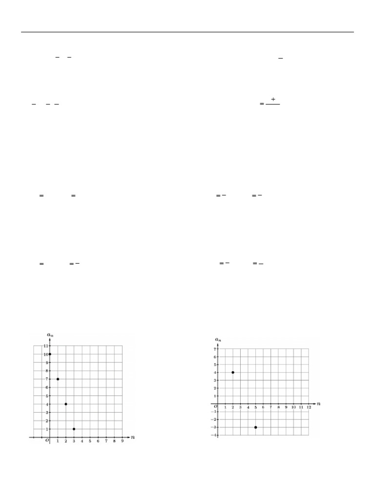 Arithmetic and Geometric Sequences Worksheet | PDF