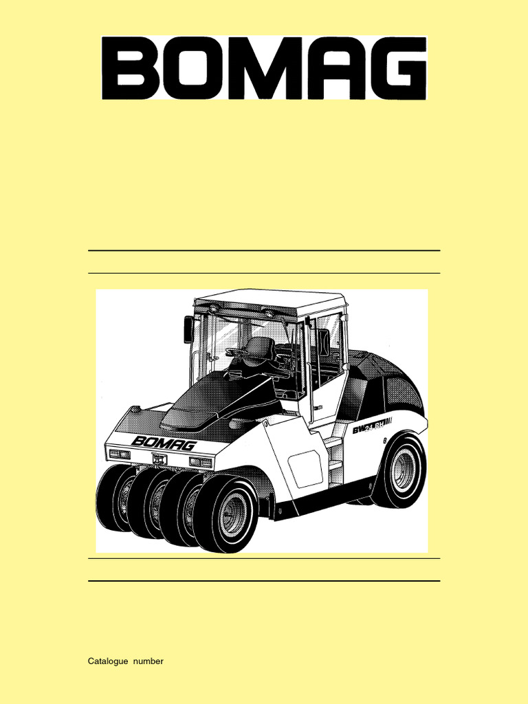 BOMAG Rubber Tire Roller Service Manual | PDF | Electrical Connector ...