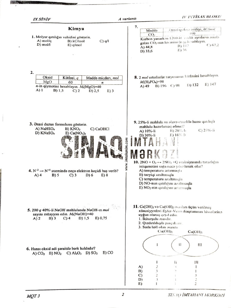 HƏDƏF 4-9 mqt-3 2020 | PDF