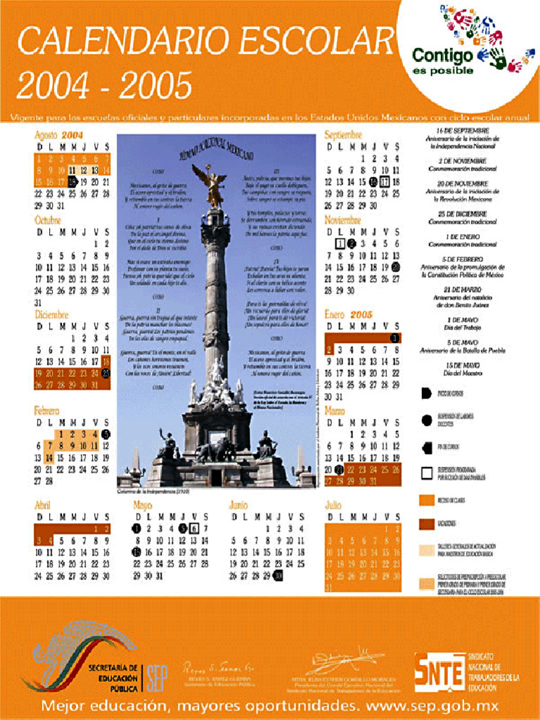 Calendario 2004 2005 | PDF