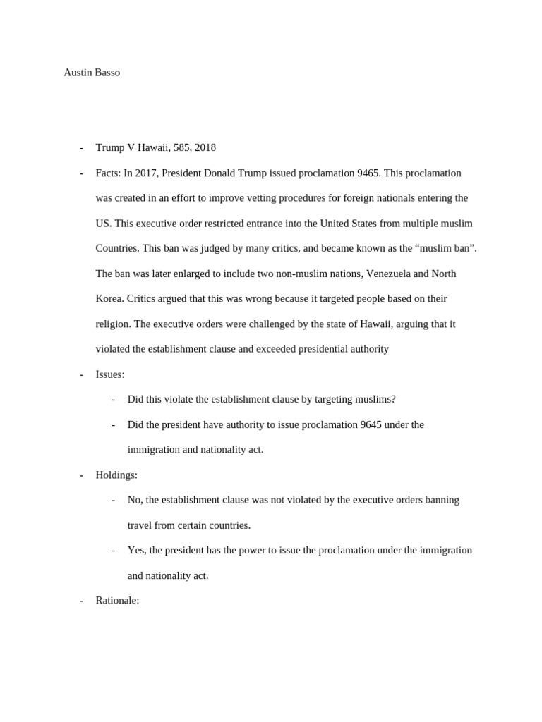 Trump Brief | PDF | United States Case Law | Federal Government Of The ...