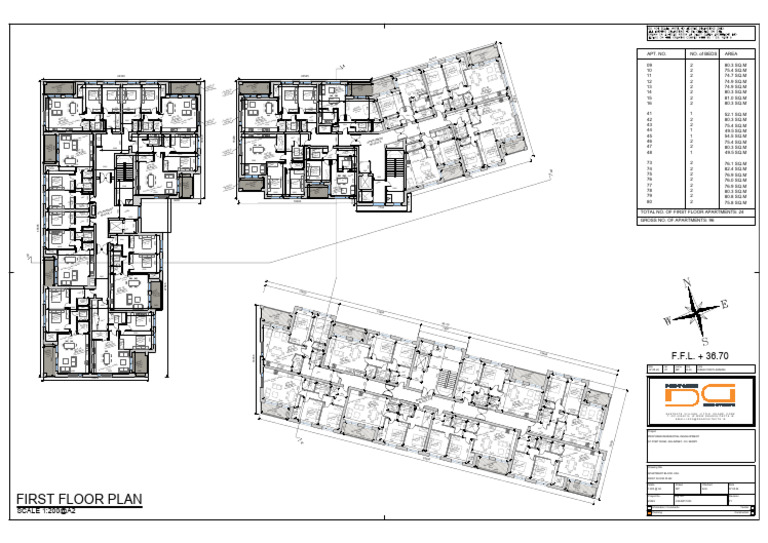 2.7 - Apartment Block First Floor Plan | PDF