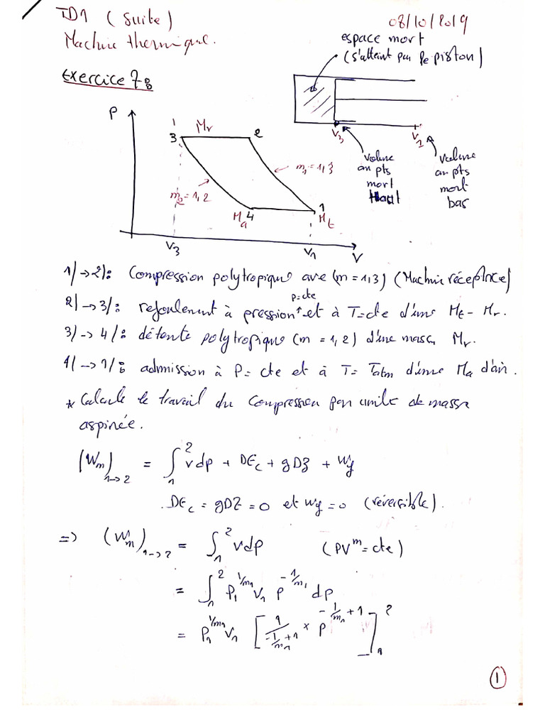TD1 corrigé part 2 thermique | PDF