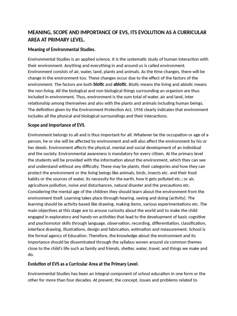 Environment - 1.Lecture | PDF | Natural Environment | Ecosystem Environment - 1.Lecture | PDF | Natural Environment | Ecosystem