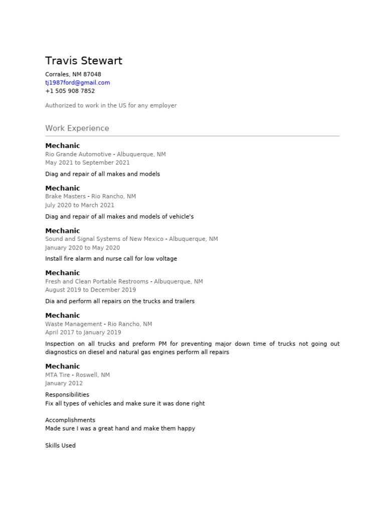 Travis Stewart | PDF