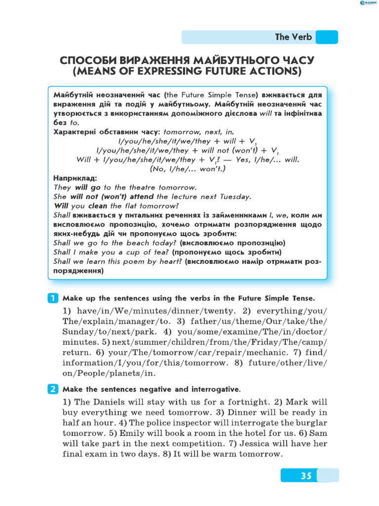 4 - Means of Expressing Future Actions | PDF
