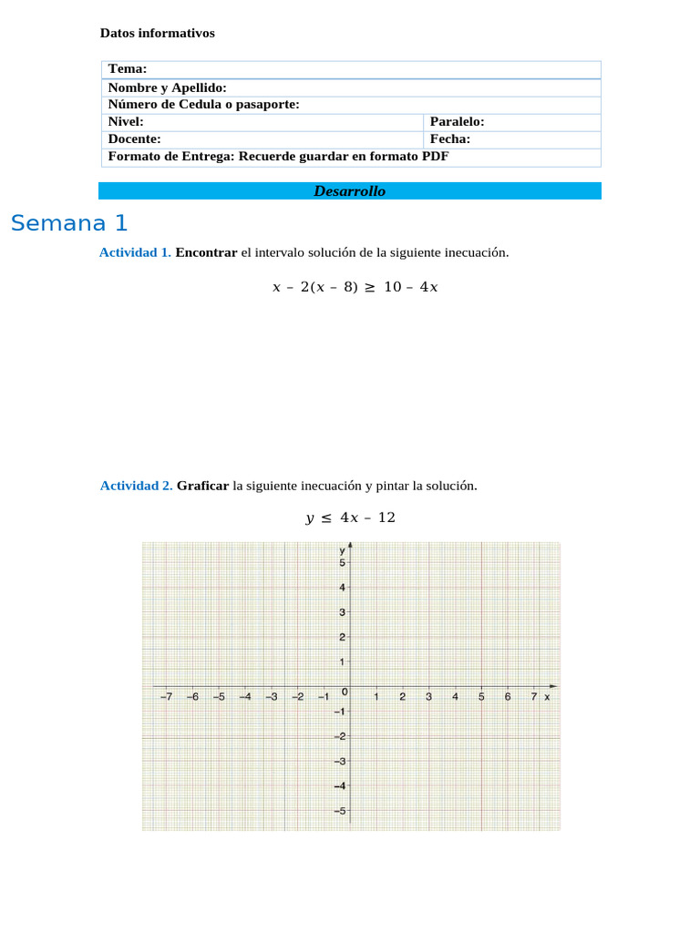 Datos Informativos | PDF