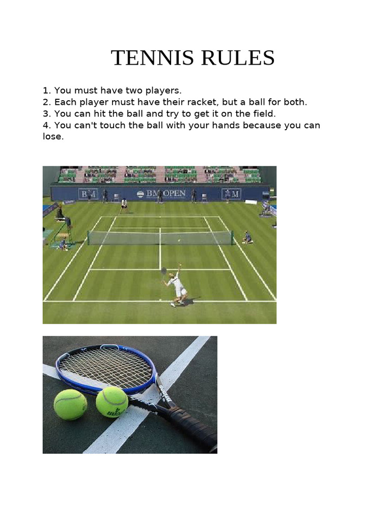 Tennis Rules | PDF