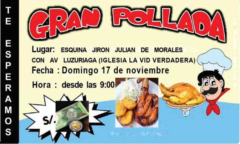 tiket de pollada | PDF