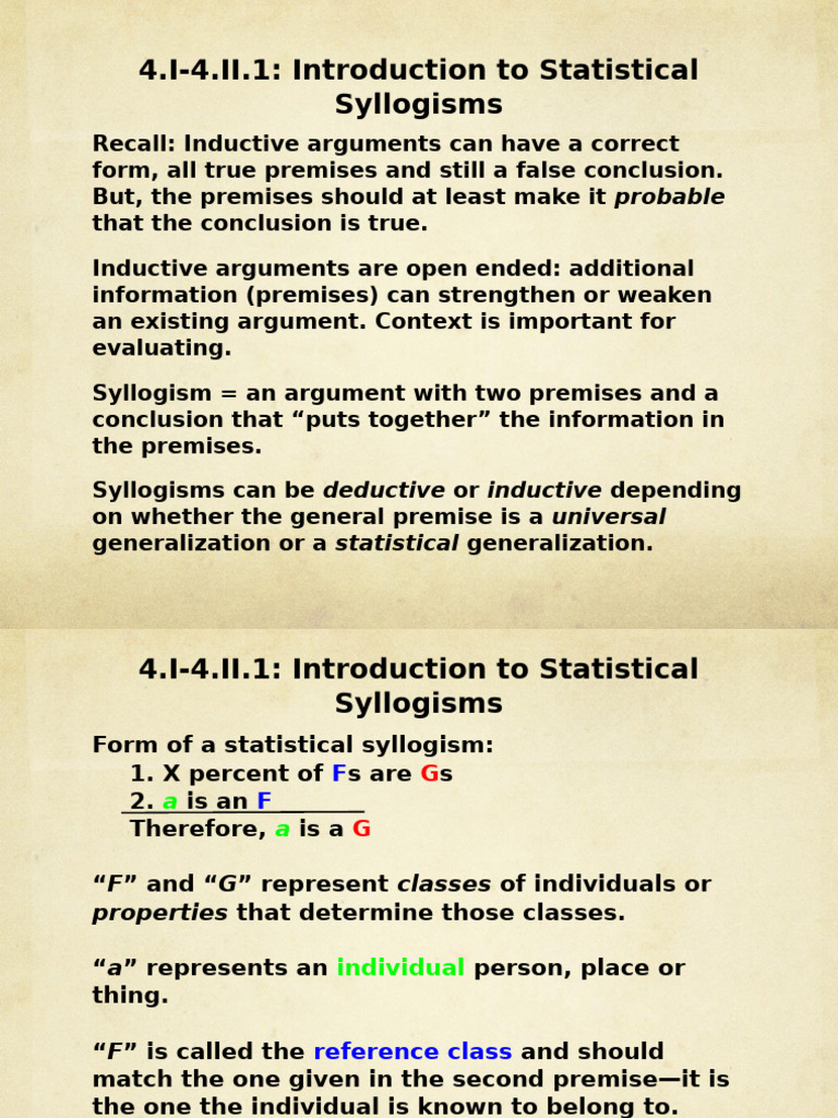 4 Chp4 PH160 Lecture | PDF | Argument | Inductive Reasoning