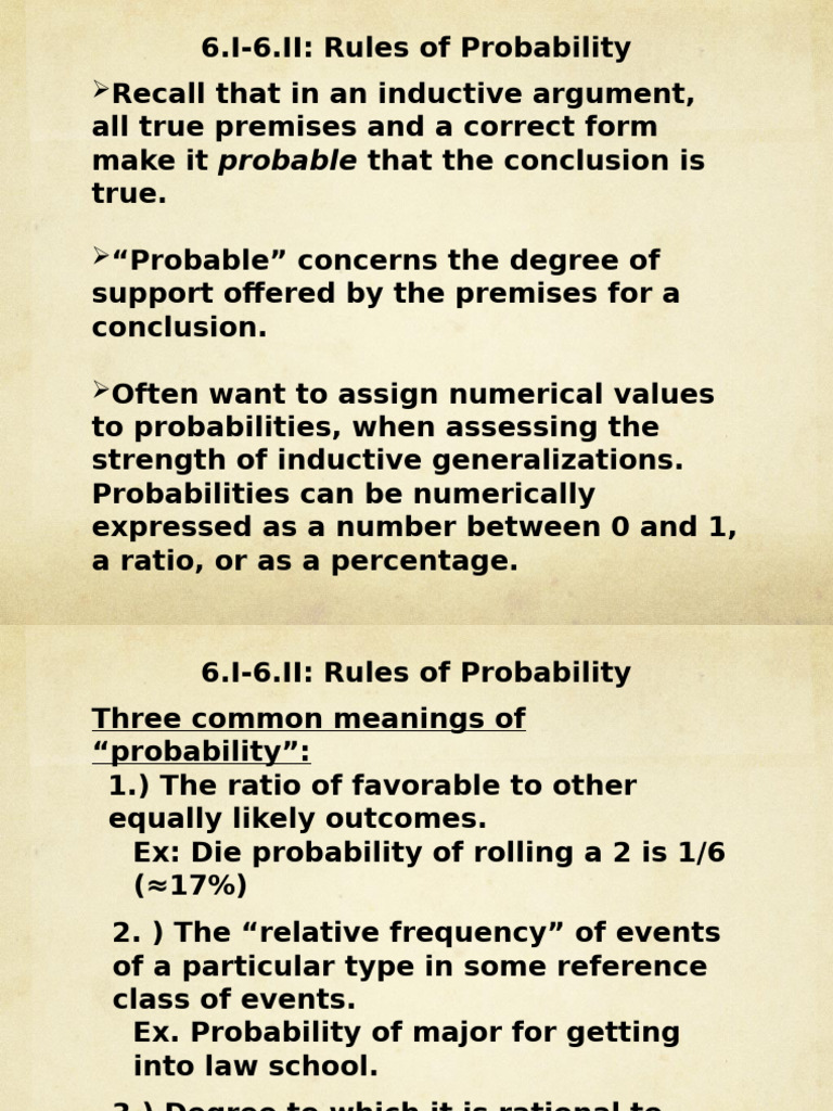 6 Chapt6 PH160 Lect | PDF | P Value | Odds