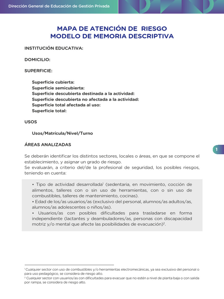 Mapa Riesgo | PDF