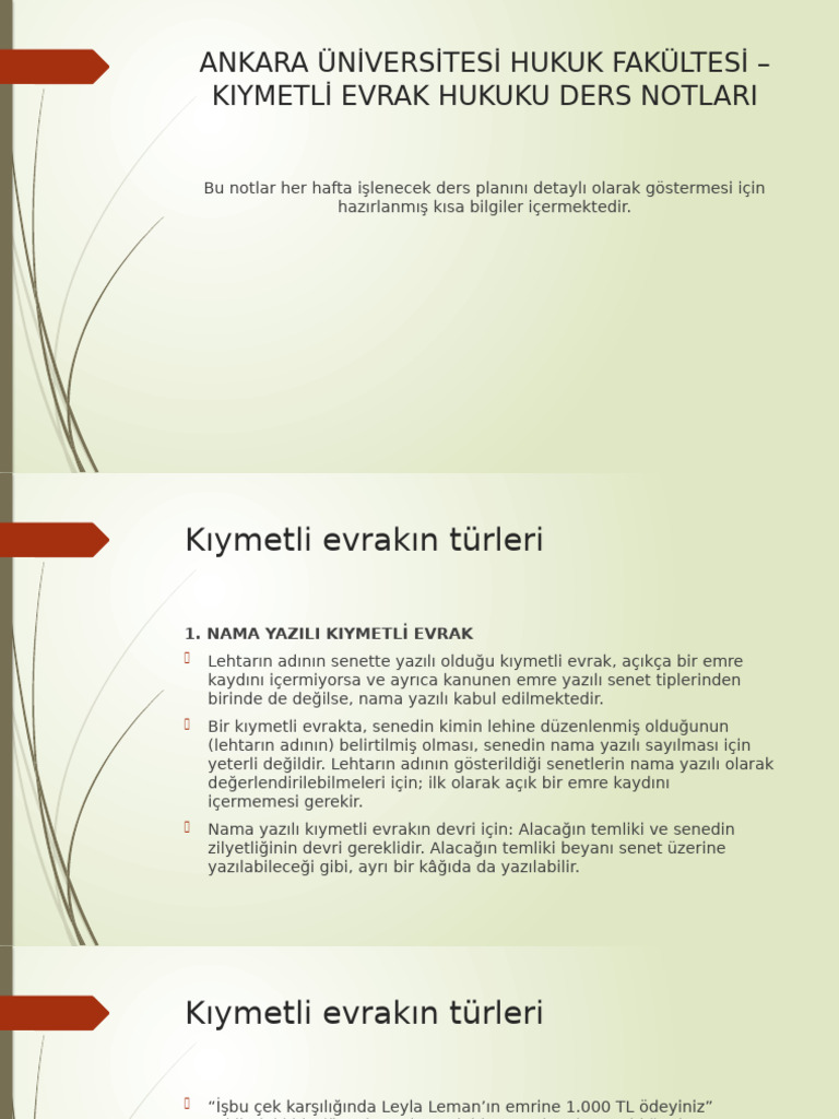 Kiymetli Evrak2 | PDF