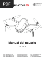 Manual Del Dron e 88 | PDF | Vehículo aéreo no tripulado | Cargador de ...