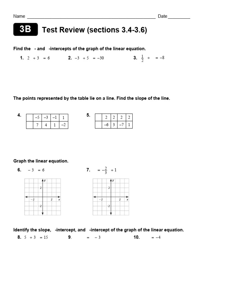 Unit+3B+quiz+review | PDF | Mathematical Objects | Applied Mathematics