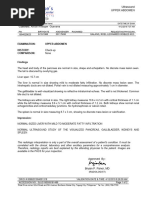 CT Scan Result Sample Template | PDF | Radiology | Ct Scan