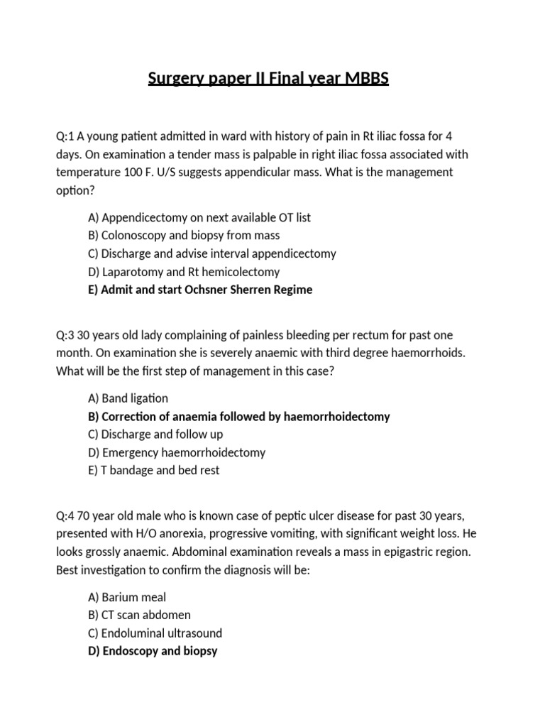 Surgery past | PDF | Abdomen | Gastroenterology