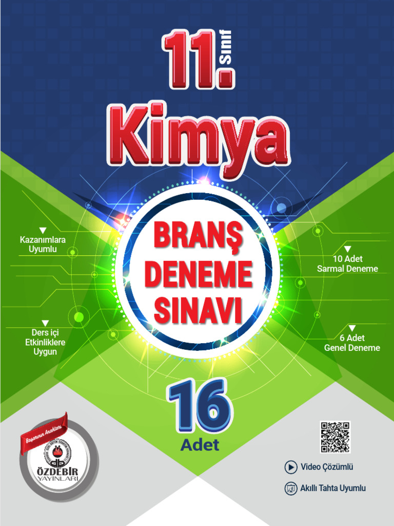 Sınıf Kimya Branş Deneme - 2024 - Ornek. | PDF
