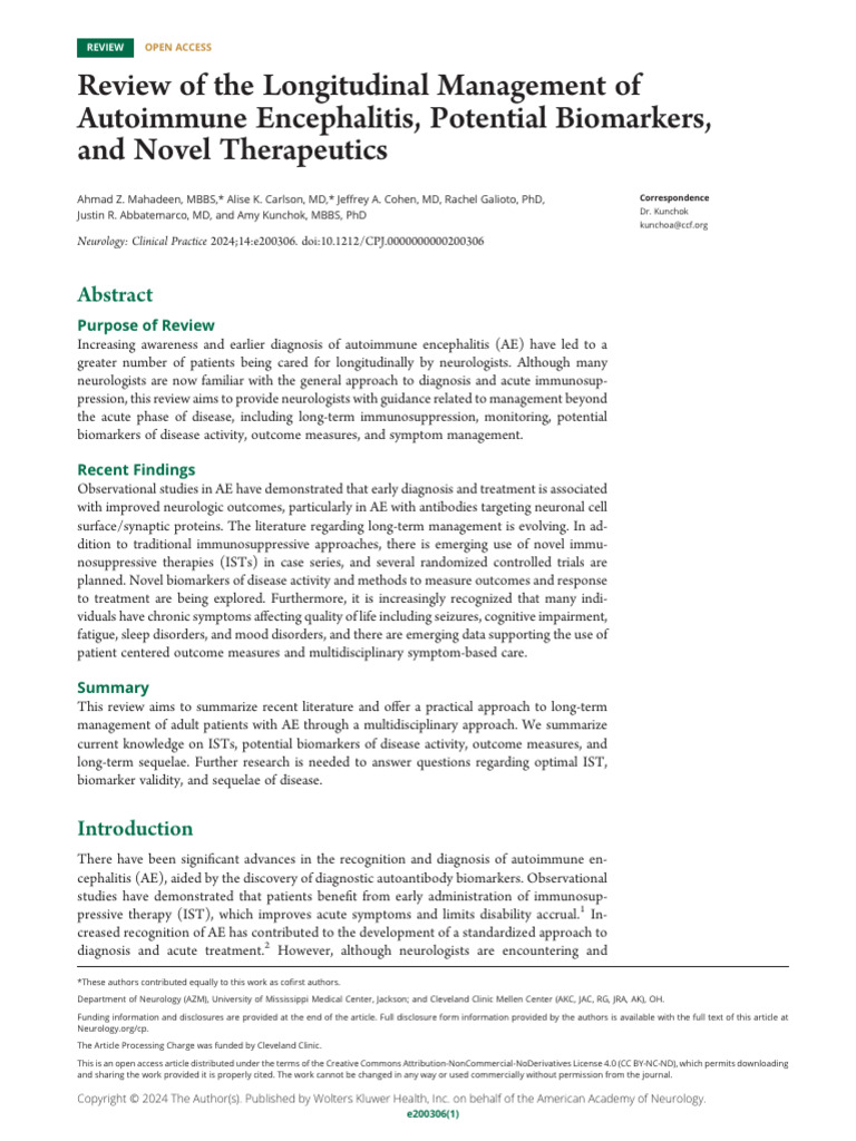 ENCEFALITES | PDF | Neurology | Medicine
