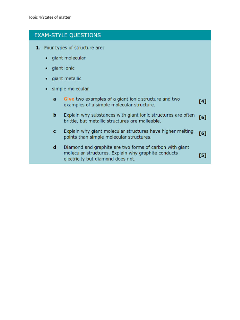 End of Unit | PDF