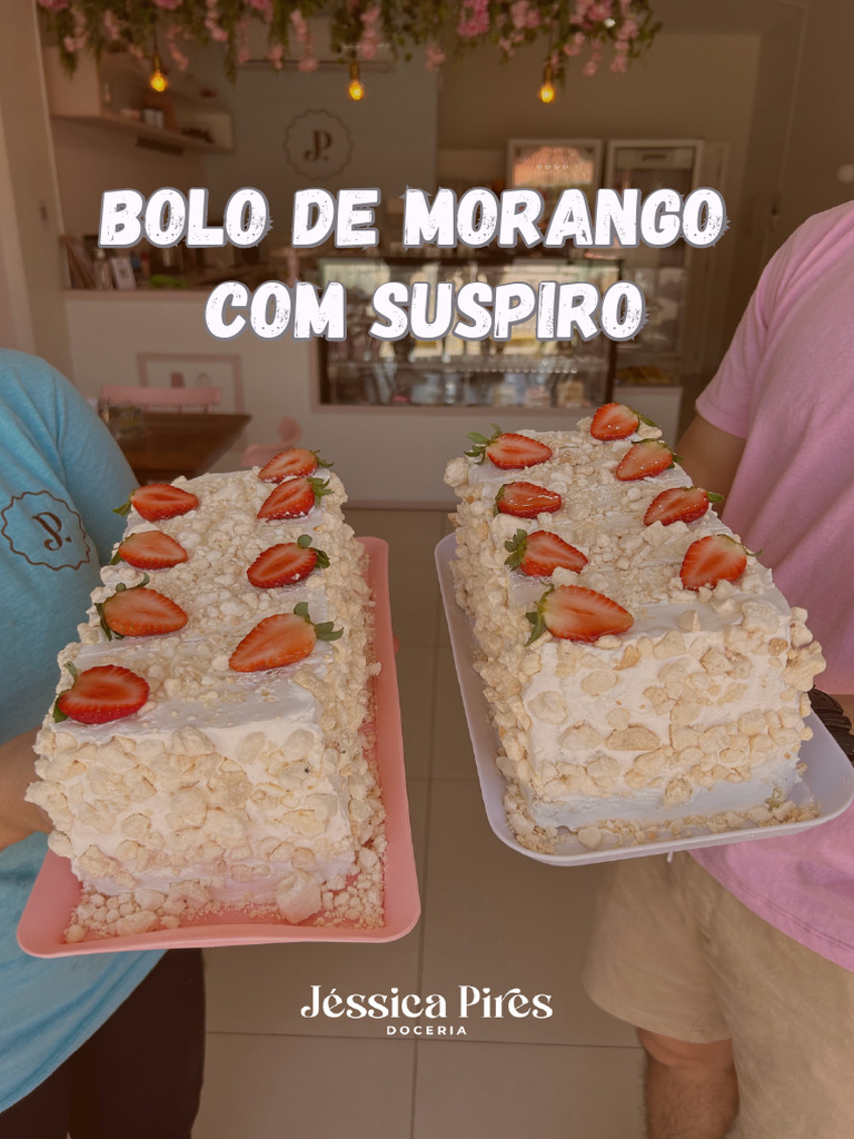 E Book Bolo de Morango Com Suspiropdf | PDF | Alimentos | Culinária