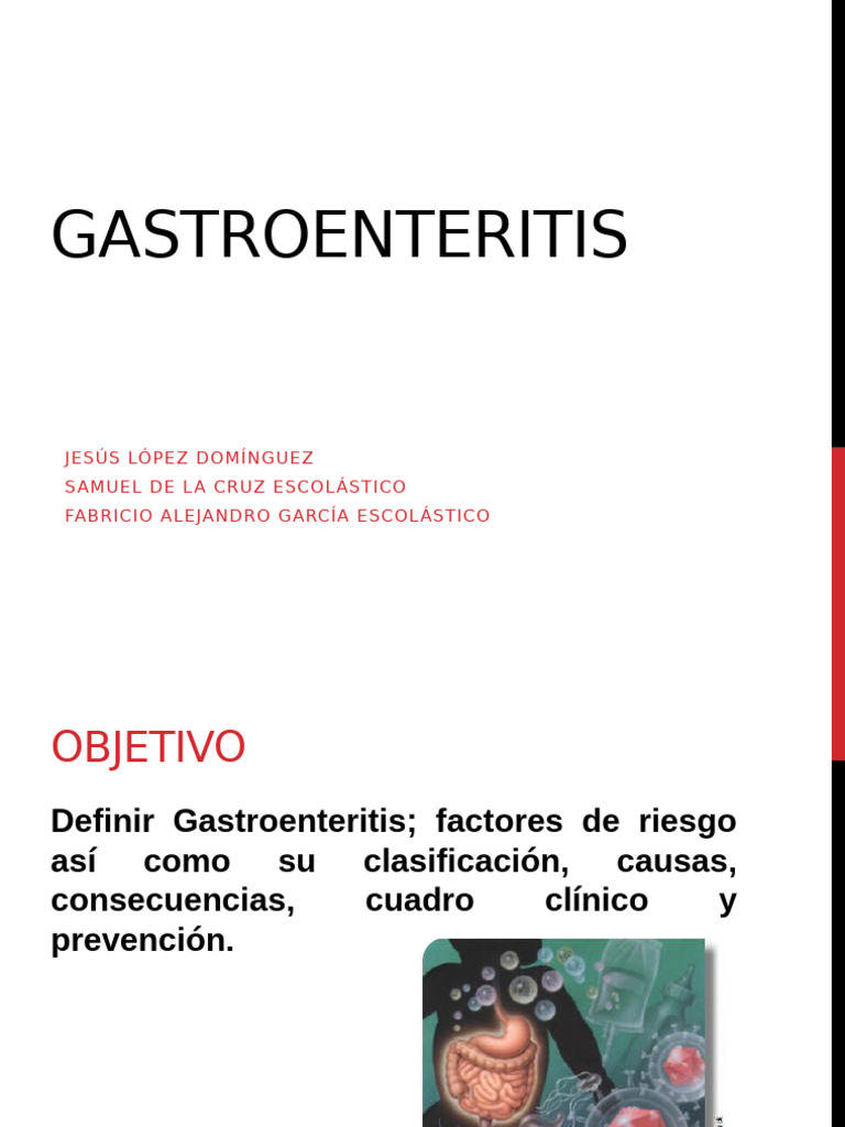 Gastroenteritis | PDF | Diarrea | Escherichia coli