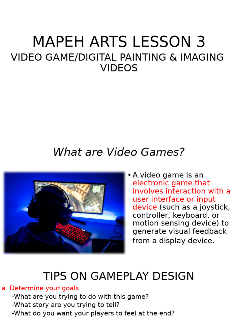 MAPEH-ARTS-LESSON-3 | PDF | Computer Graphics | Software