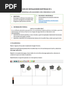 Tutorial de Cocodrile | PDF | Resistencia Eléctrica y Conductancia | Corriente eléctrica