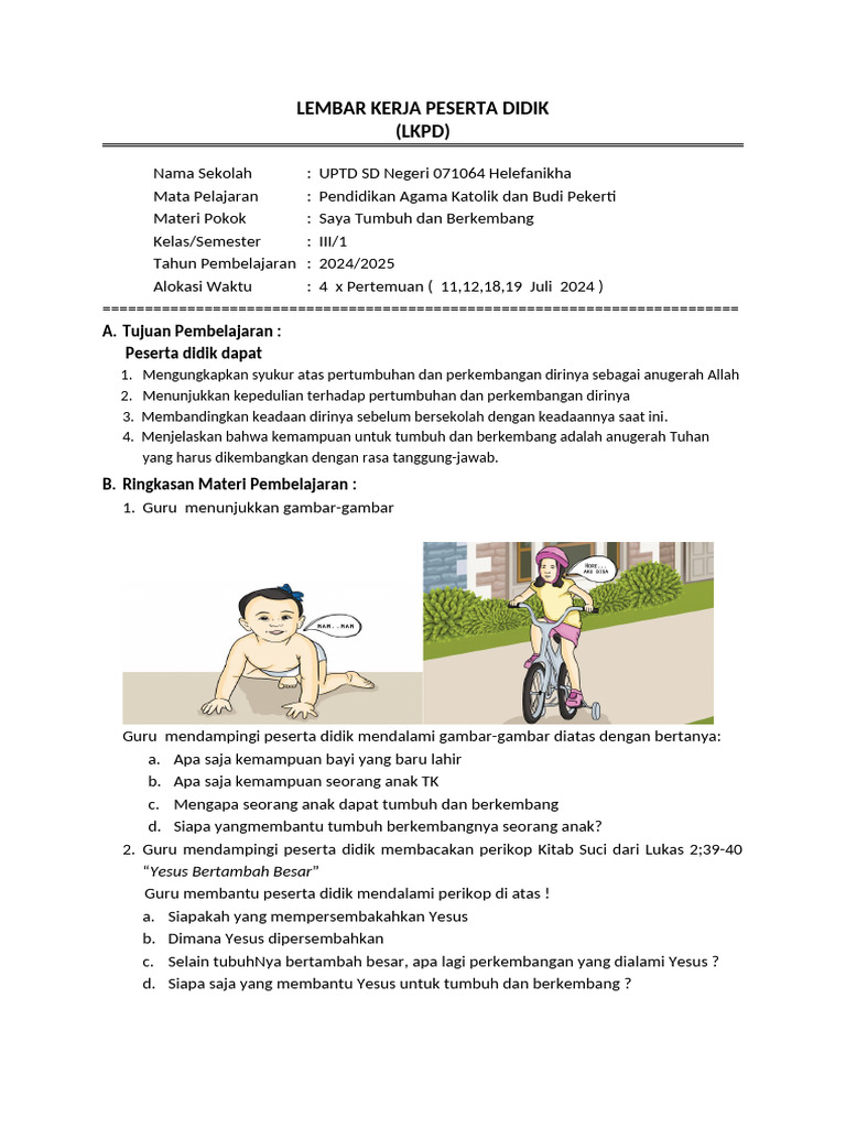 LKPD Luring (SD) Kelompok 3 | PDF