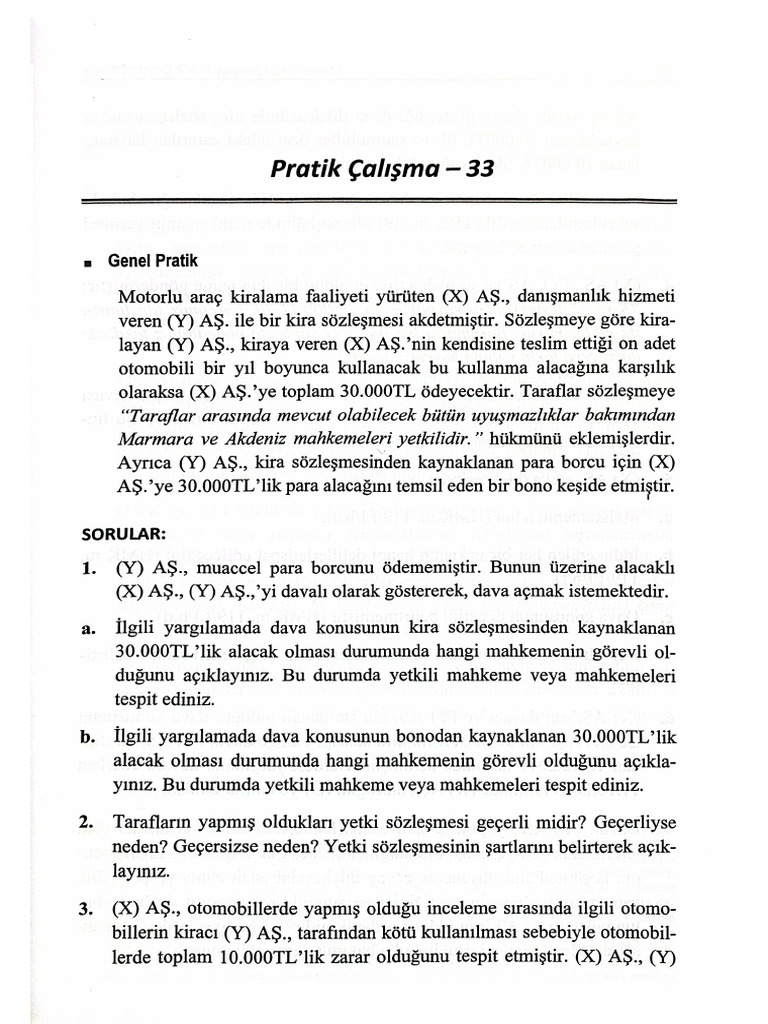 Genel Pratik 1 | PDF