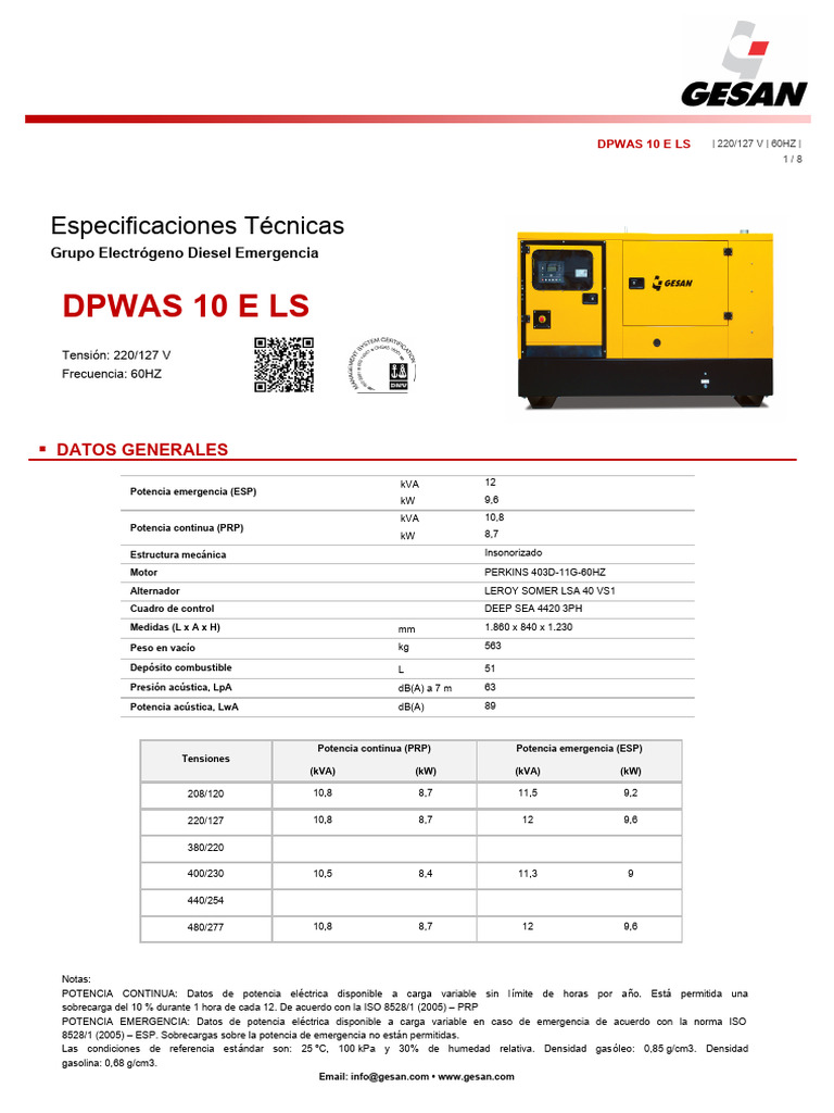 Dpwas 10 e LS | PDF | Motores