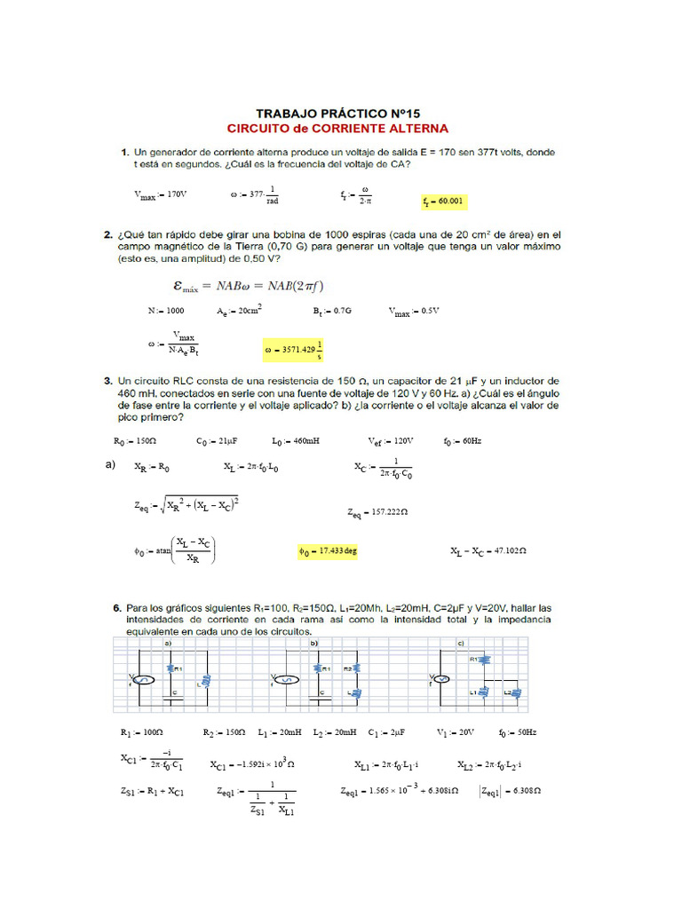 Resolución TP15 | PDF
