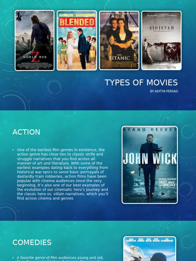 Overview of Movie Genres Explained | PDF | Horror Films | Science Fiction