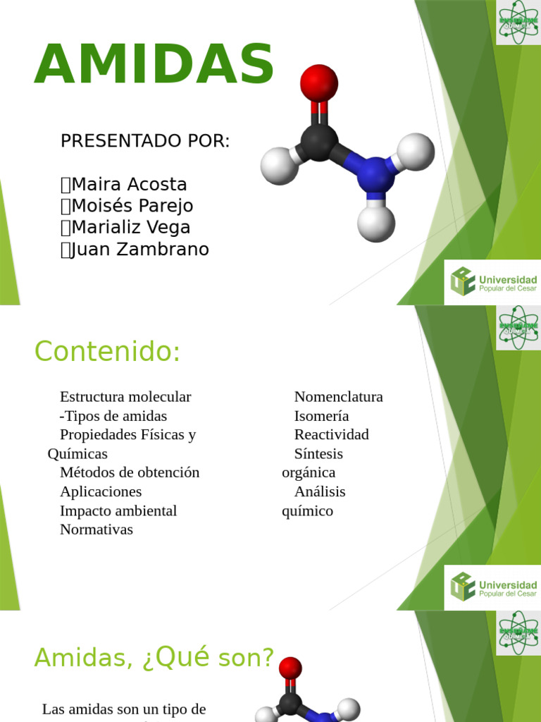 AMIDAS | PDF | Amida | Ácido