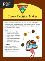 Junior Cookie Team Badge Guide | PDF