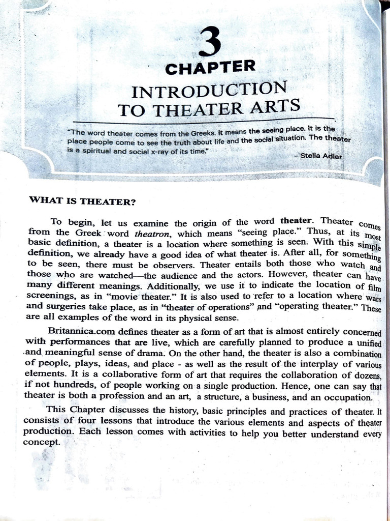 History of Theater | PDF