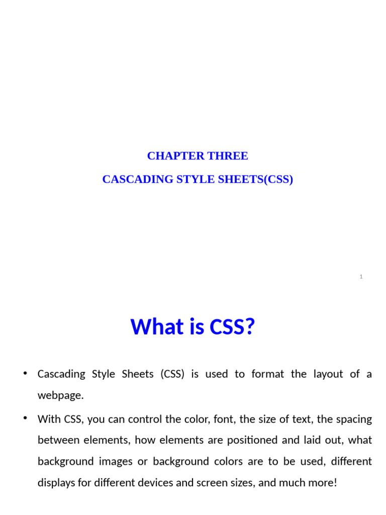 csss (1) | PDF | Html | Html Element