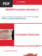 Maxillary Anatomical Landmarks for Dentures | PDF | Dentures | Tooth