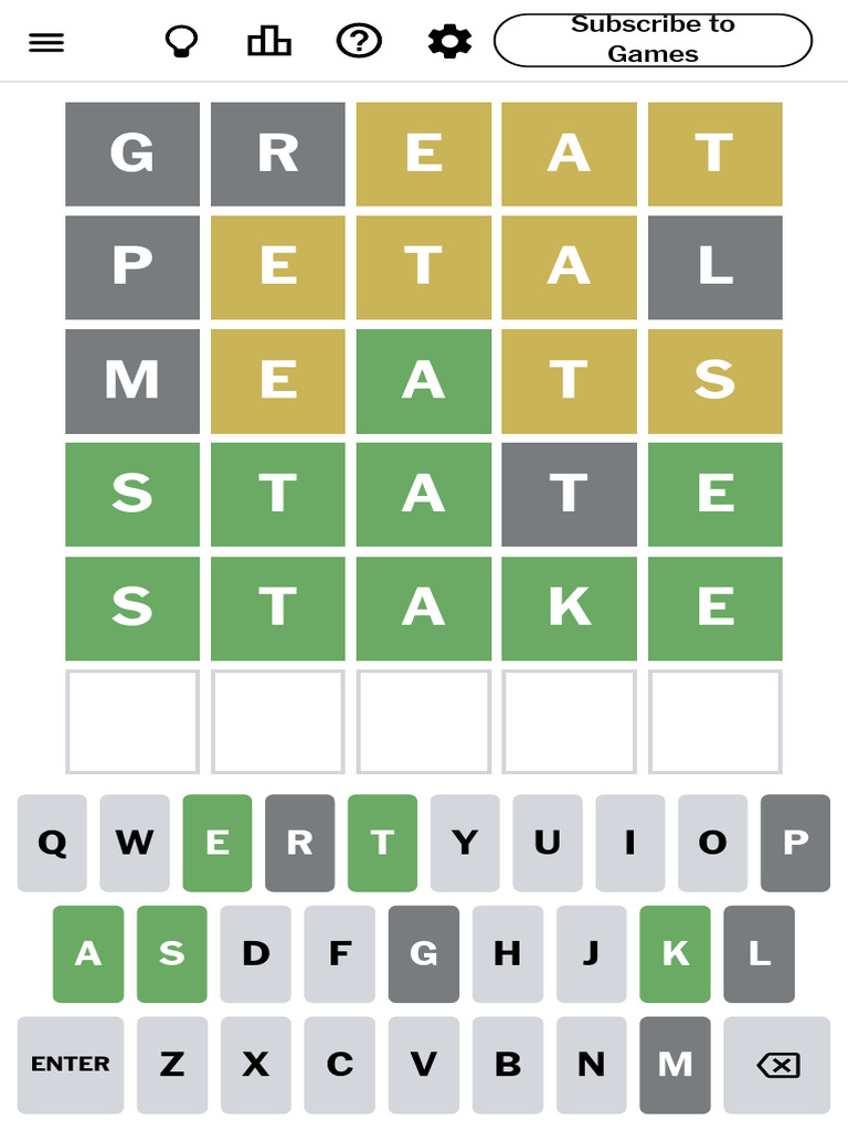 Wordle - The New York Times 3 | PDF