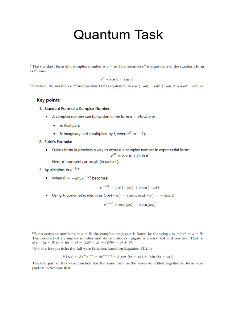 Quantum Task | PDF