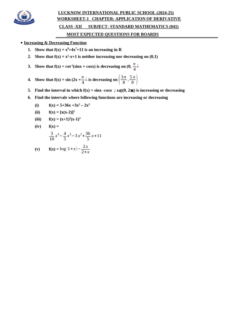 AOD MEQ | PDF | Area | Mathematical Analysis