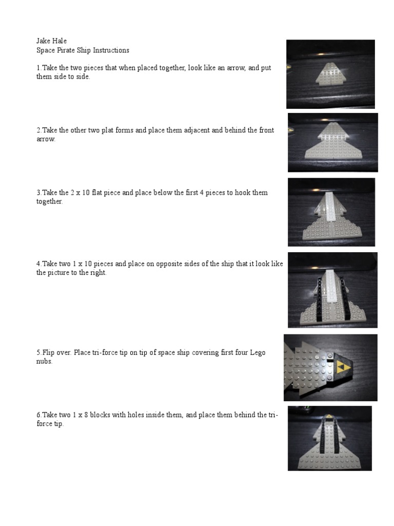 Lego Space Pirate Ship Instructions | PDF